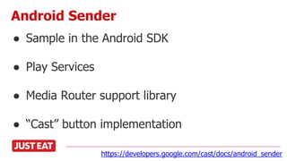 Google Cast for iOS and Android using Xamarin | PPTX