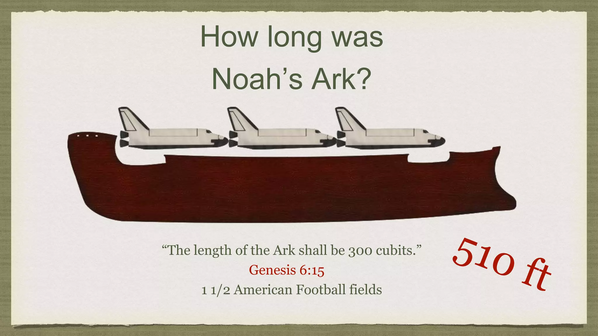 #6 Noah...Prepared an Ark to the Saving of HIs House | PPTX