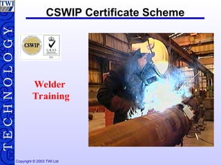 RI 7 (CSWIP scheme).ppt - certification scheme | PPT