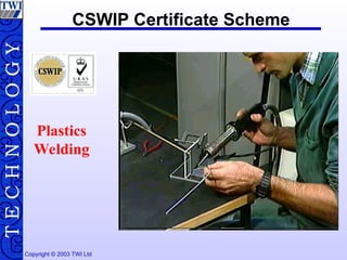 RI 7 (CSWIP scheme).ppt - certification scheme | PPT
