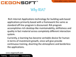 RIA classes Coimbatore.. | PPTX | Computing | Technology & Computing