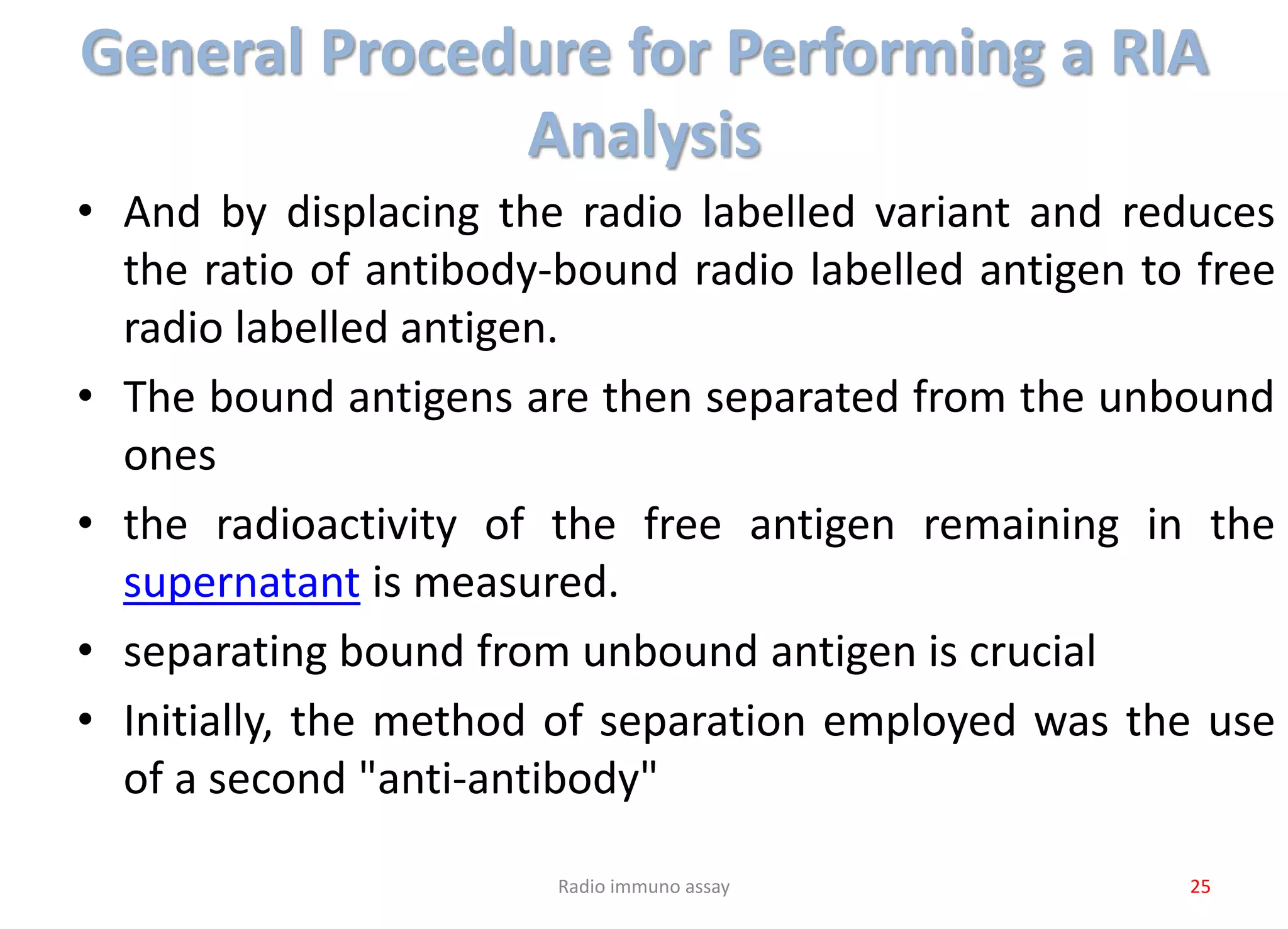 Radioimmunoassay | PPTX
