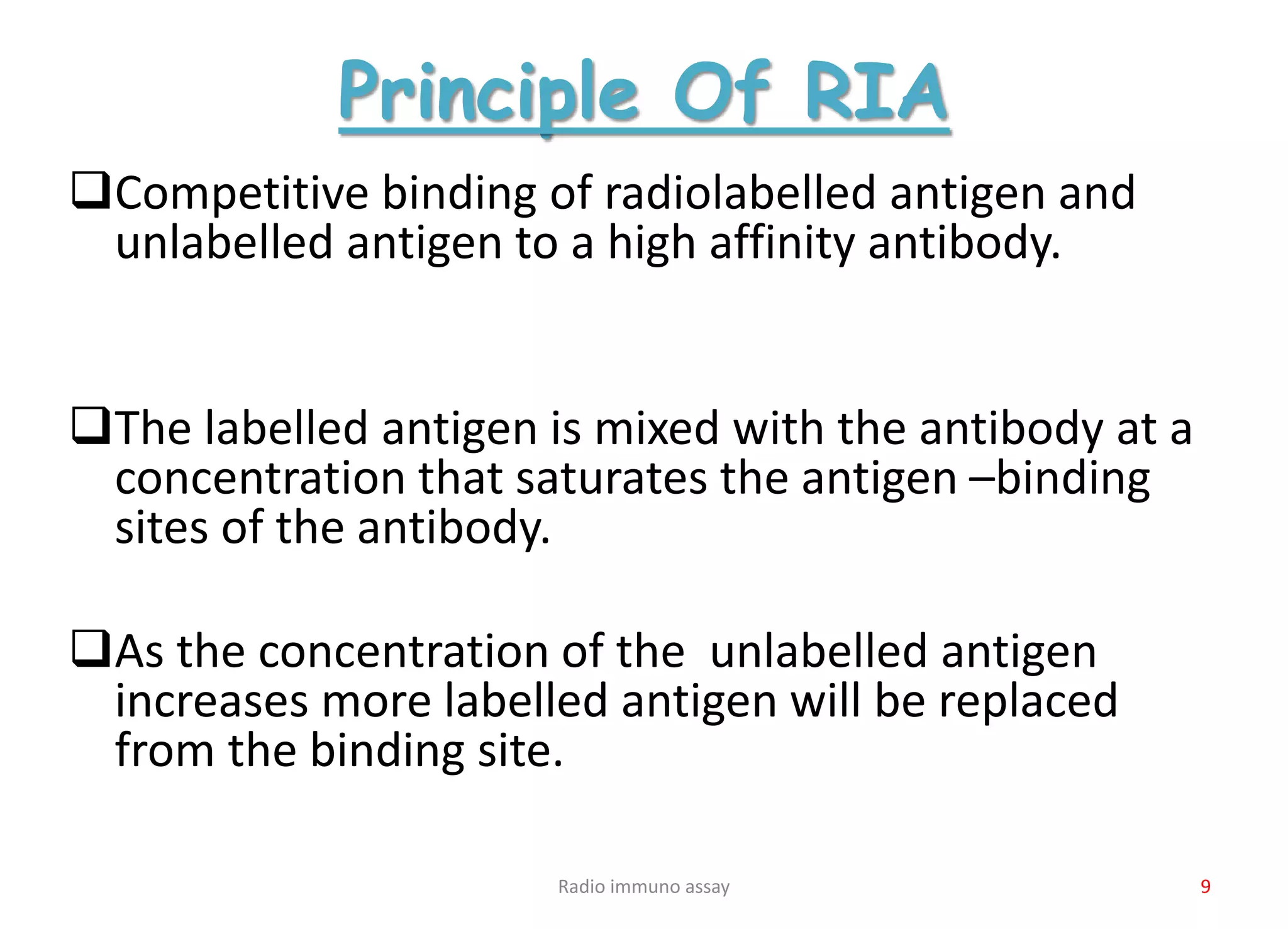 Radioimmunoassay | PPTX