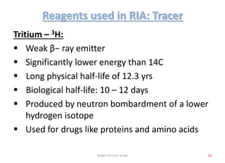Radioimmunoassay | PPTX