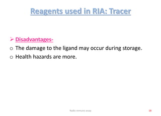 Radioimmunoassay | PPTX