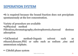 Radioimmunoassay | PPTX