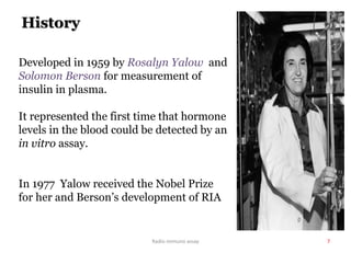 Radioimmunoassay | PPTX
