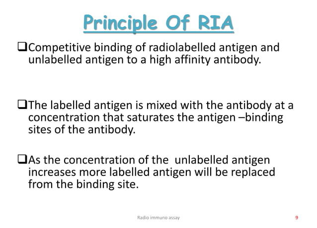 Radioimmunoassay | PPTX | Thyroid Disorders | Endocrine and Metabolic ...
