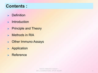 Radio Immuno Assay | PDF