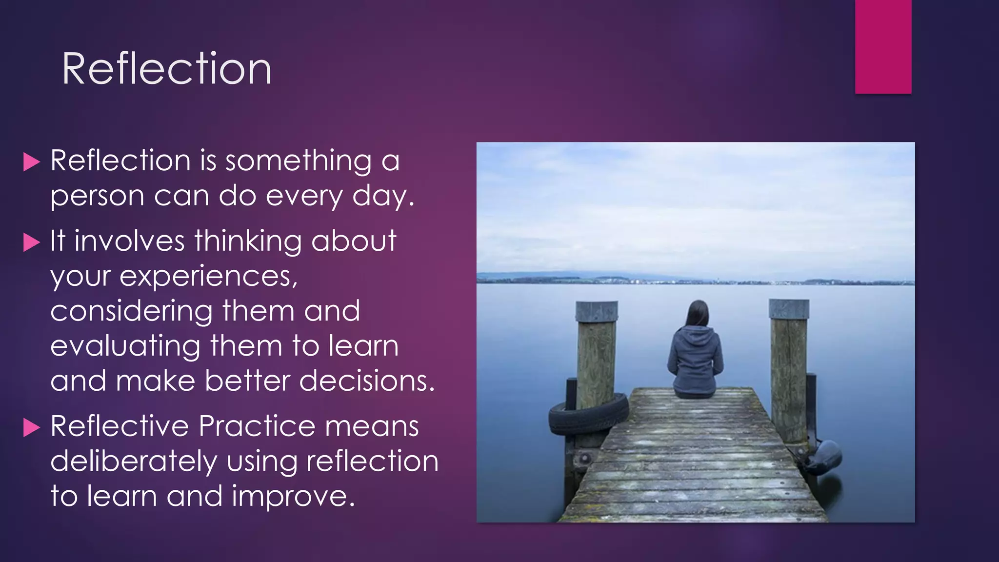Reflection in and on action | PDF