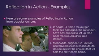 Reflection in and on action | PDF