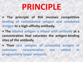 RADIO IMMUNO ASSAY | PPT