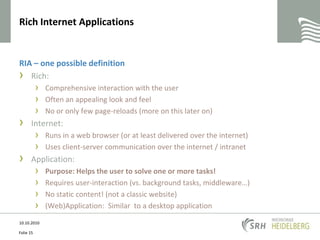 Ria 01 - Introduction | PPTX