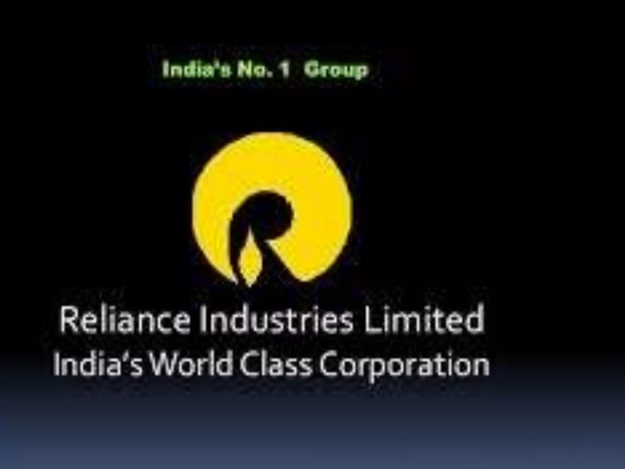 Reliance Company | PPTX
