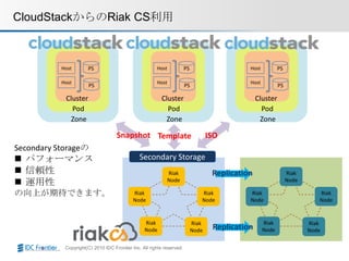 Riak meetup tokyo idcf 20130312 | PPTX | Cloud Computing | Internet