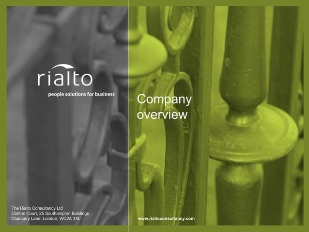 Rialtopracticeoverview 0909 | PPT