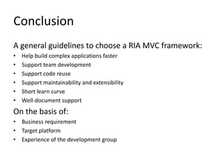 Ria Mvc | PPT