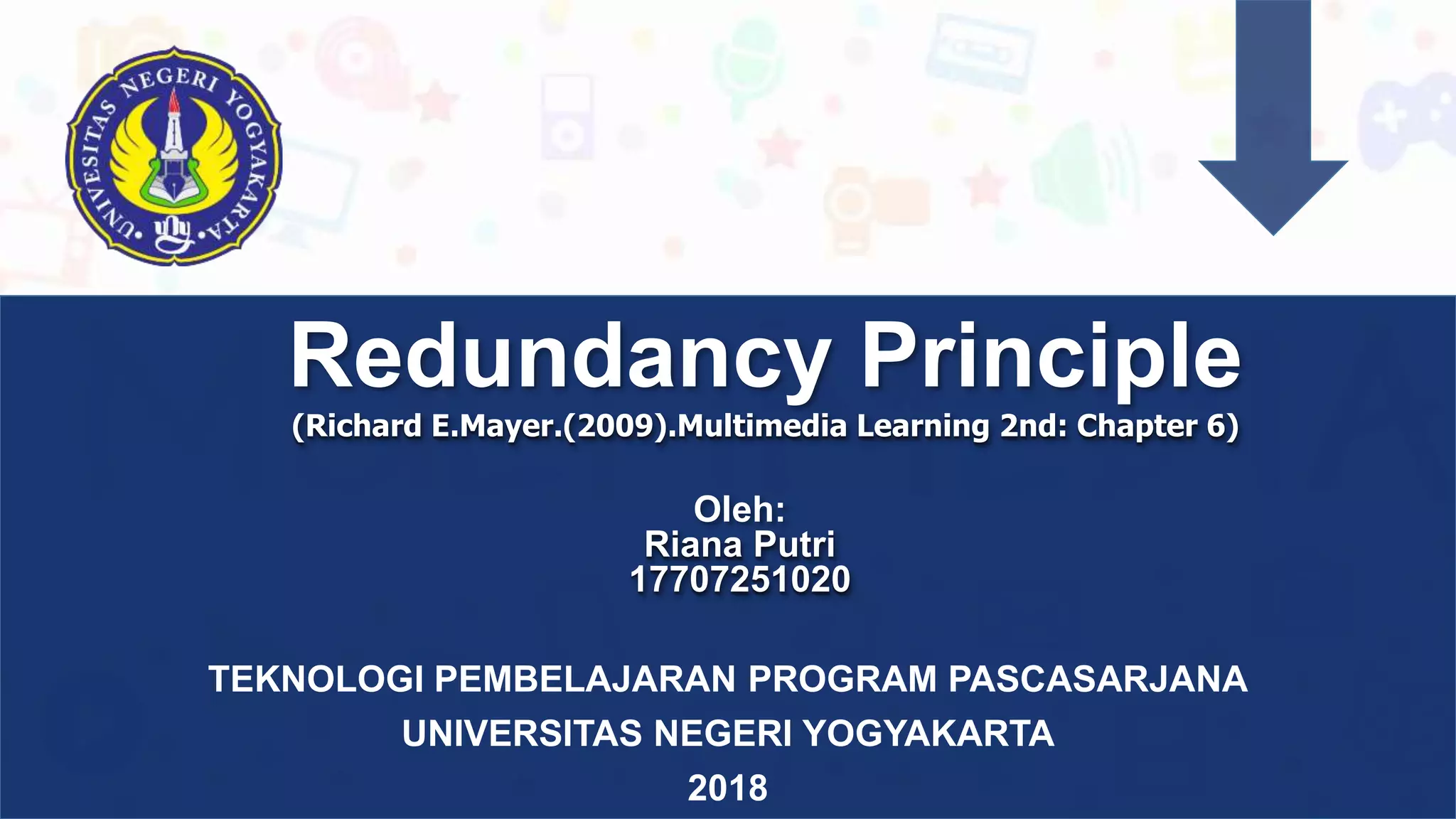 Riana putri 17707251020 prinsip redundansi | PPT
