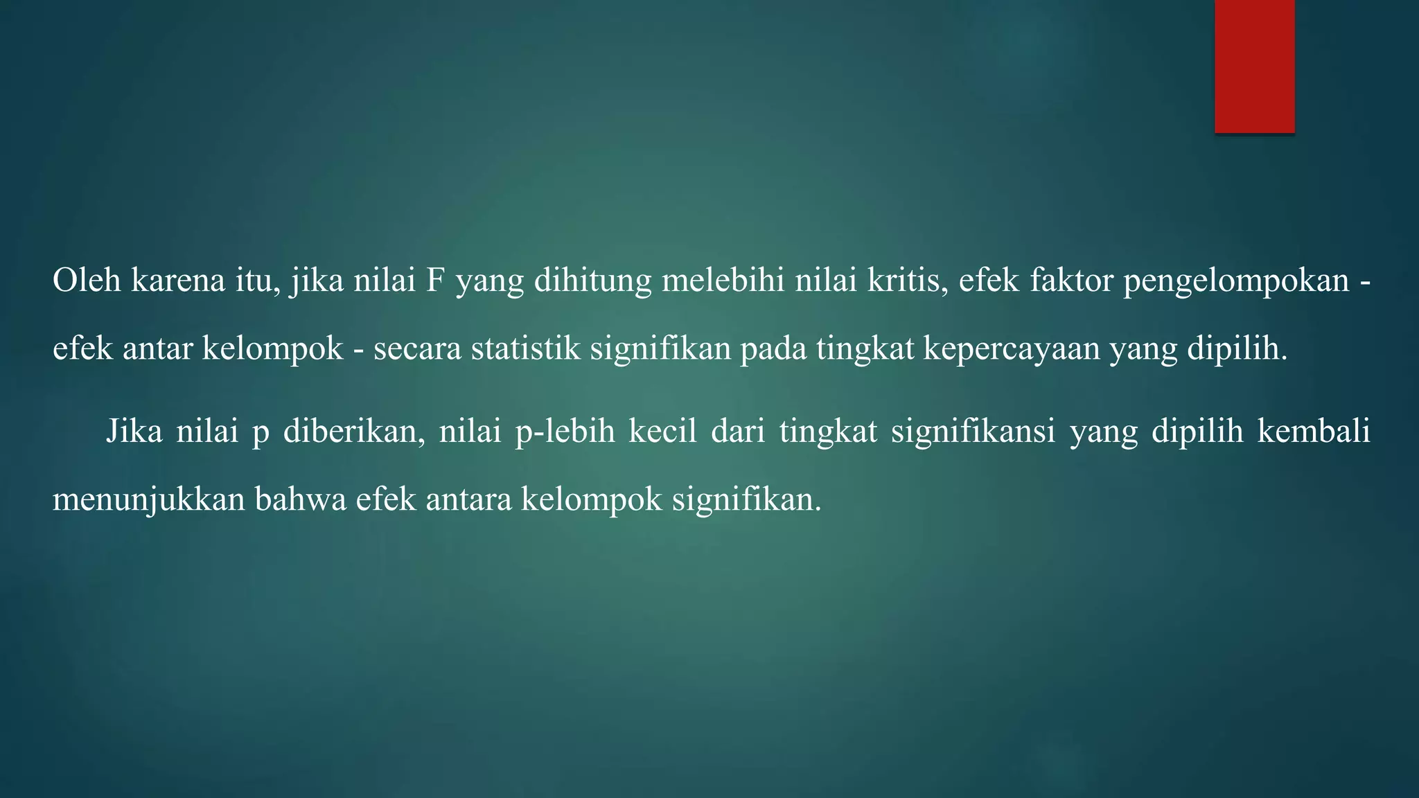 Riana putri 17707251020 (review buku - analisis varians) | PPTX