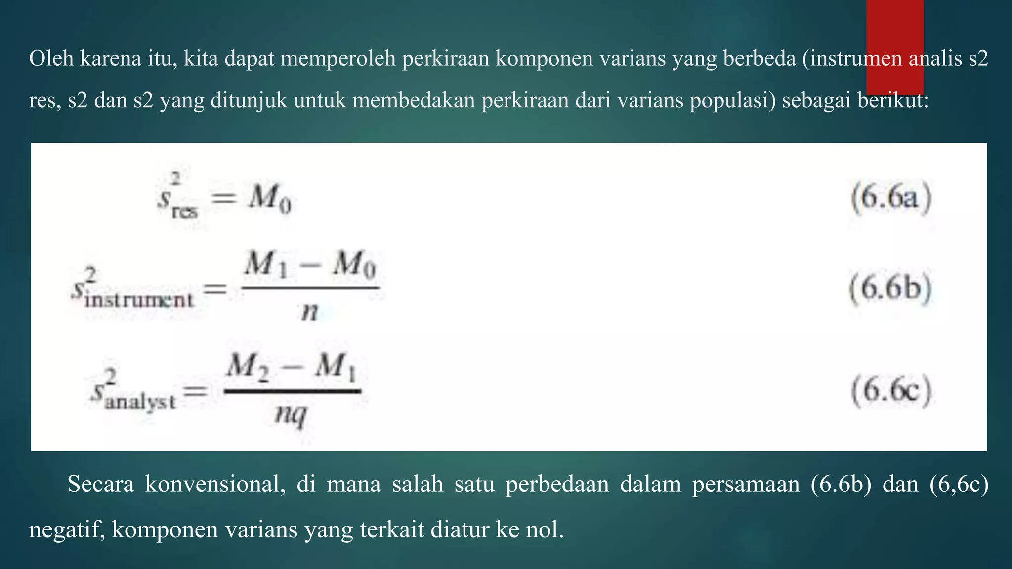 Riana putri 17707251020 (review buku - analisis varians) | PPTX