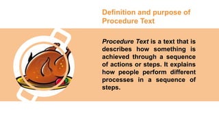 Procedure Text - Recipe about Foods and Drink PPT.pptx