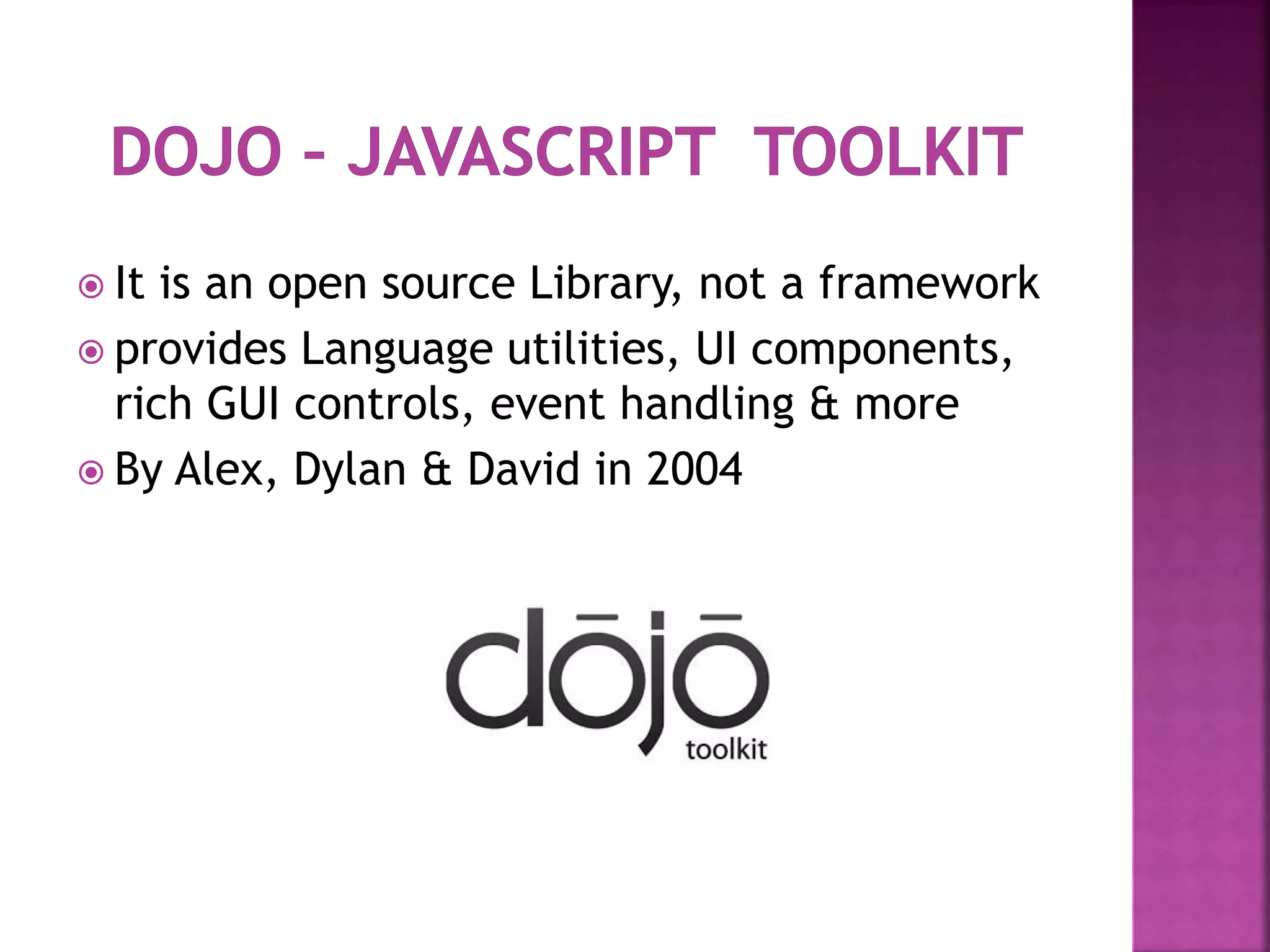 RICH INTERNET APPLICATIONS - RIA Tools | PPT