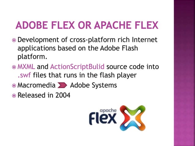 RICH INTERNET APPLICATIONS - RIA Tools | PPT
