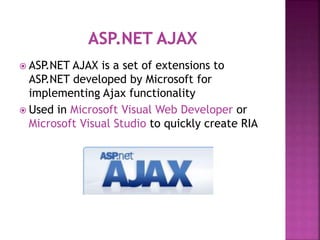 RIA - Rich Internet Applications | PPTX