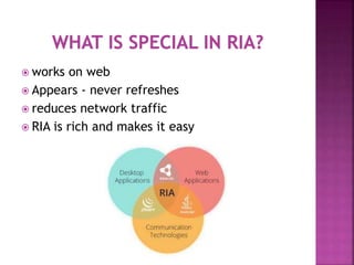 RIA - Rich Internet Applications | PPTX
