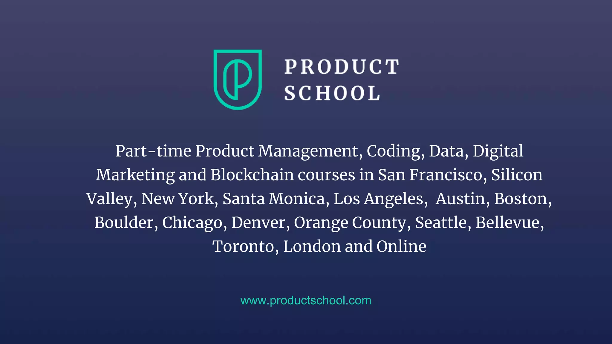 Ria Sankar - How to Build Winning Products - Product School Bellevue ...