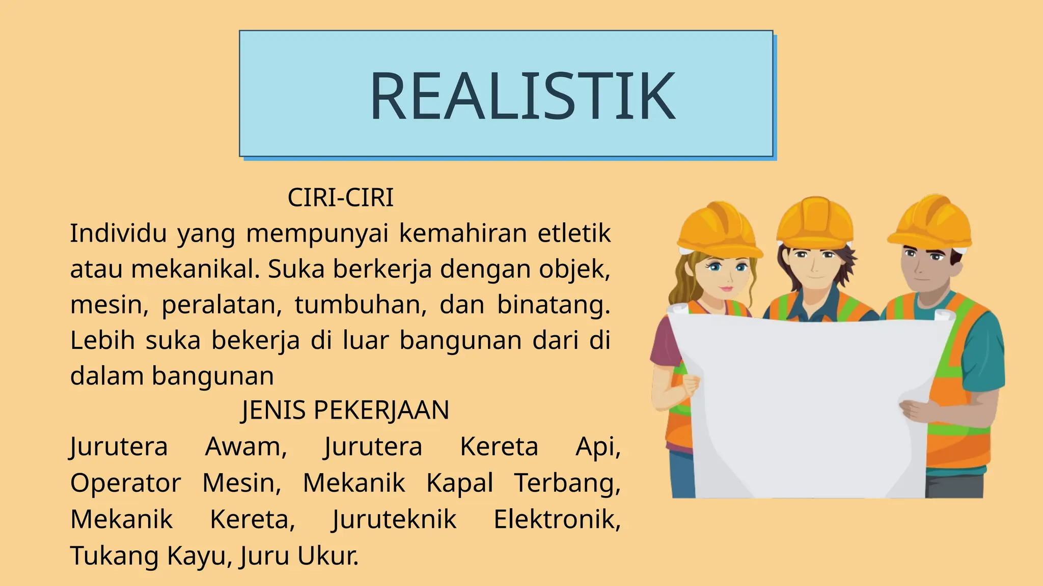 UJIAN PERSONALITI KERJAYA RIASEC TEORI.pptx