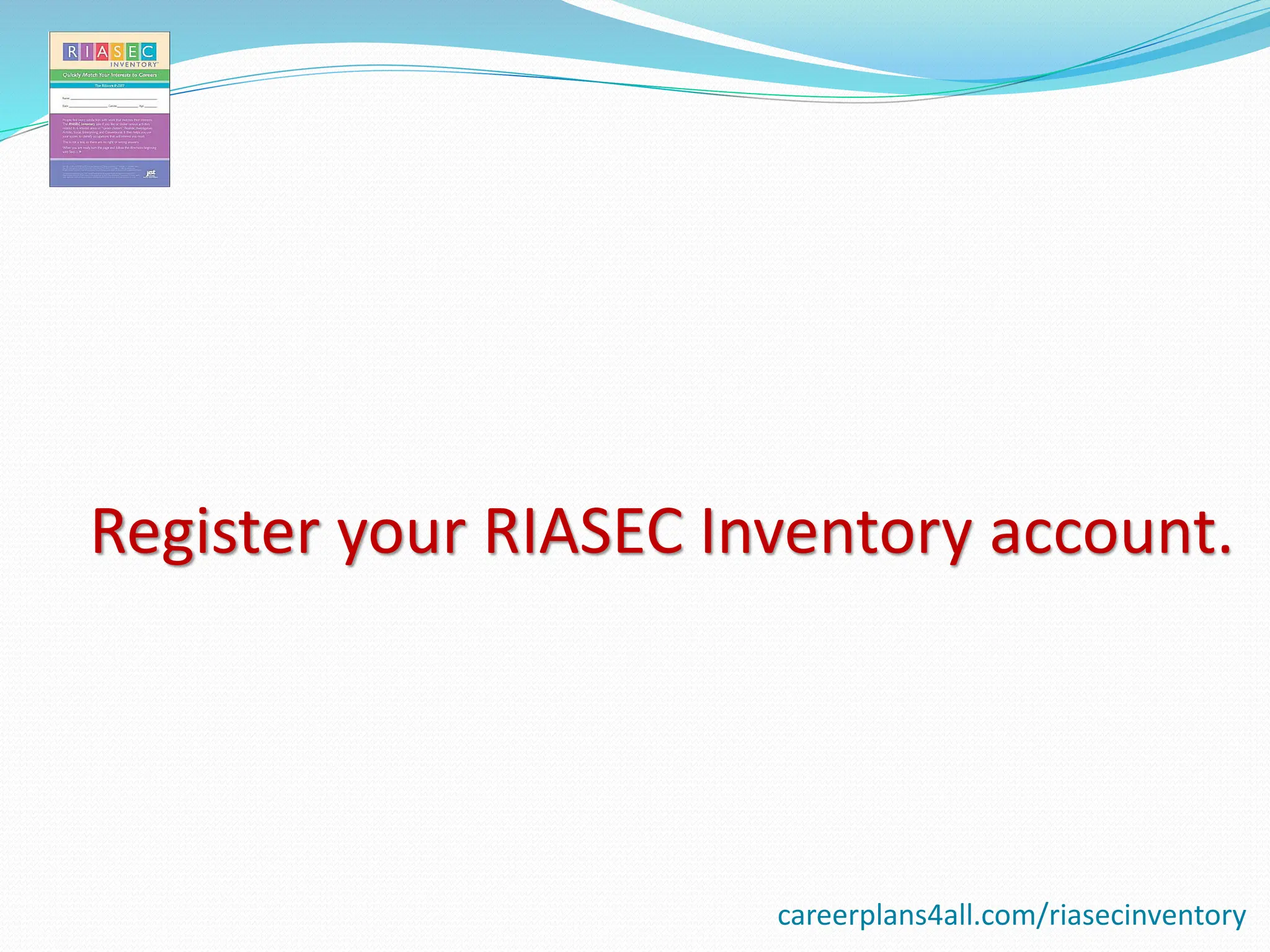 RIASEC Inventory - Career Test Best Buy! | PPT