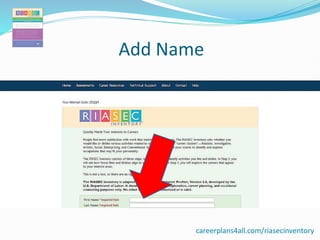 RIASEC Inventory - Career Test Best Buy! | PPT