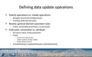 Ria services updating data | PPT