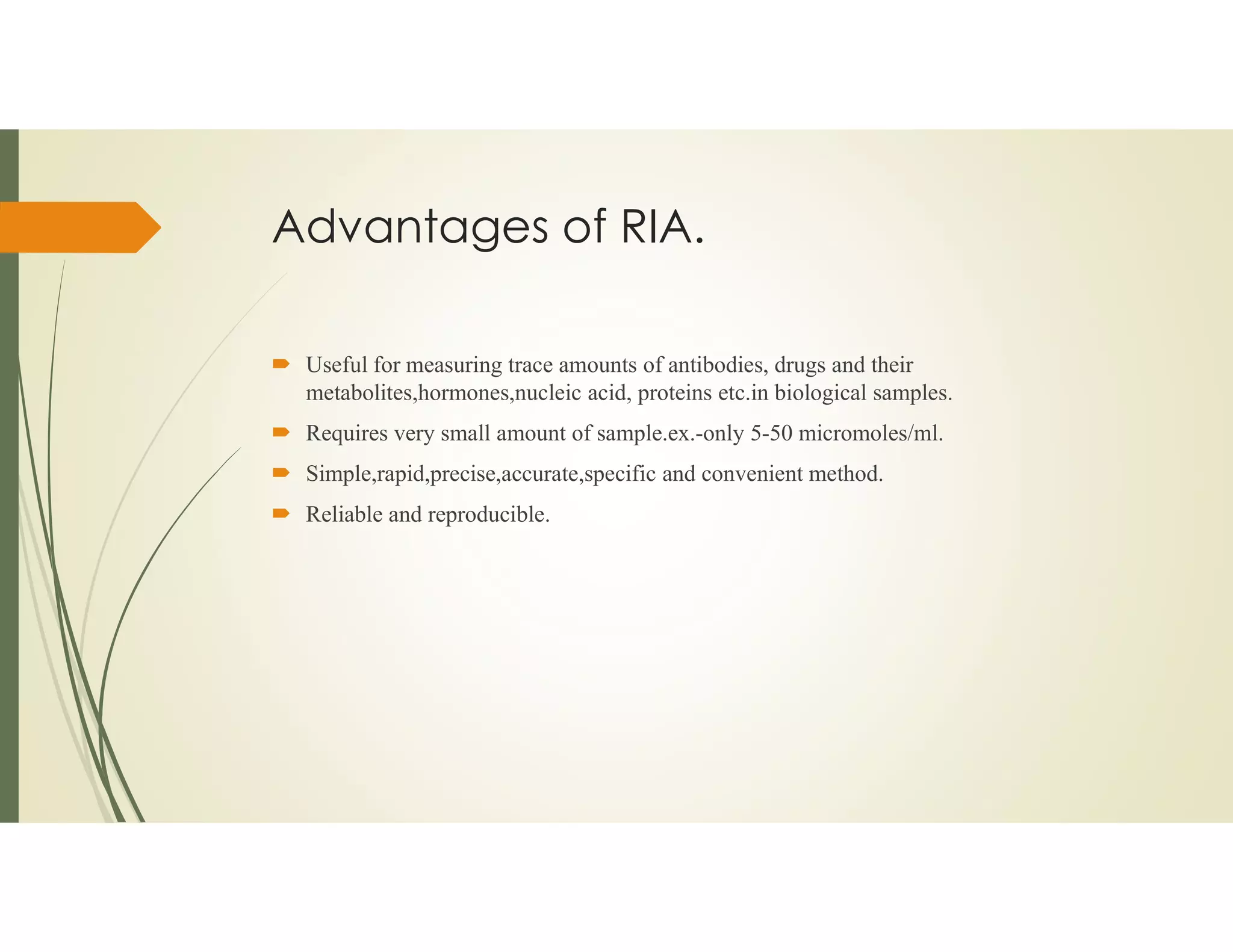 RIA test | PPT