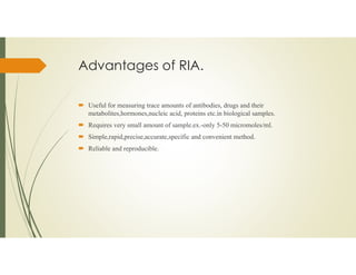 RIA test | PPT