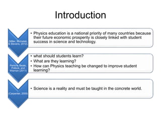 SCHOOL PHYSICS TEACHERS CLASS MANAGEMENT, LABORATORY PRACTICE, STUDENT ...
