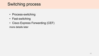 Routing basics/CEF | PDF | Computer Networking | Computing