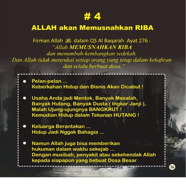 13 Fakta Tentang Riba | PPT