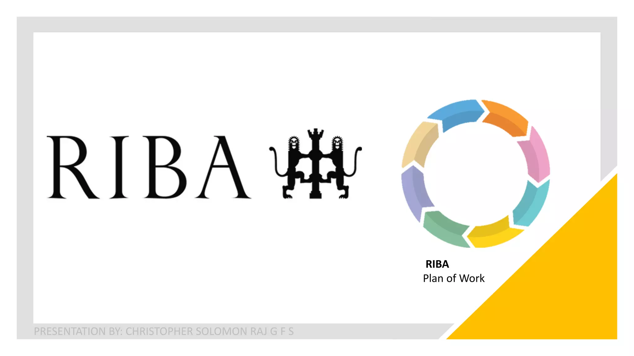 RIBA - PLAN OF WORK | PDF