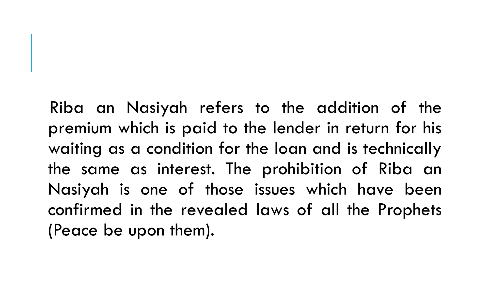 Riba.pptx Islamic Finance Topic of Accounts Dept | PPTX