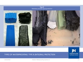 Structural Waterproofing Design Strategies to BS 8102:2009 | PPT