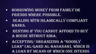 Riba and its causes | PPTX
