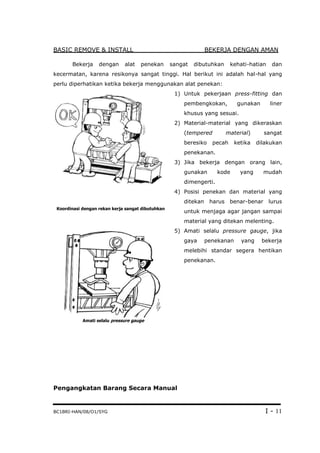 basic remove & install ( working safely) | DOC