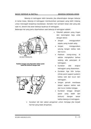 basic remove & install ( working safely) | DOC