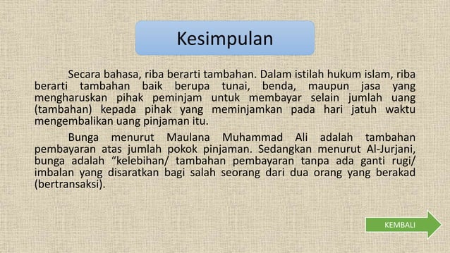 Riba dan bunga bank | PPTX