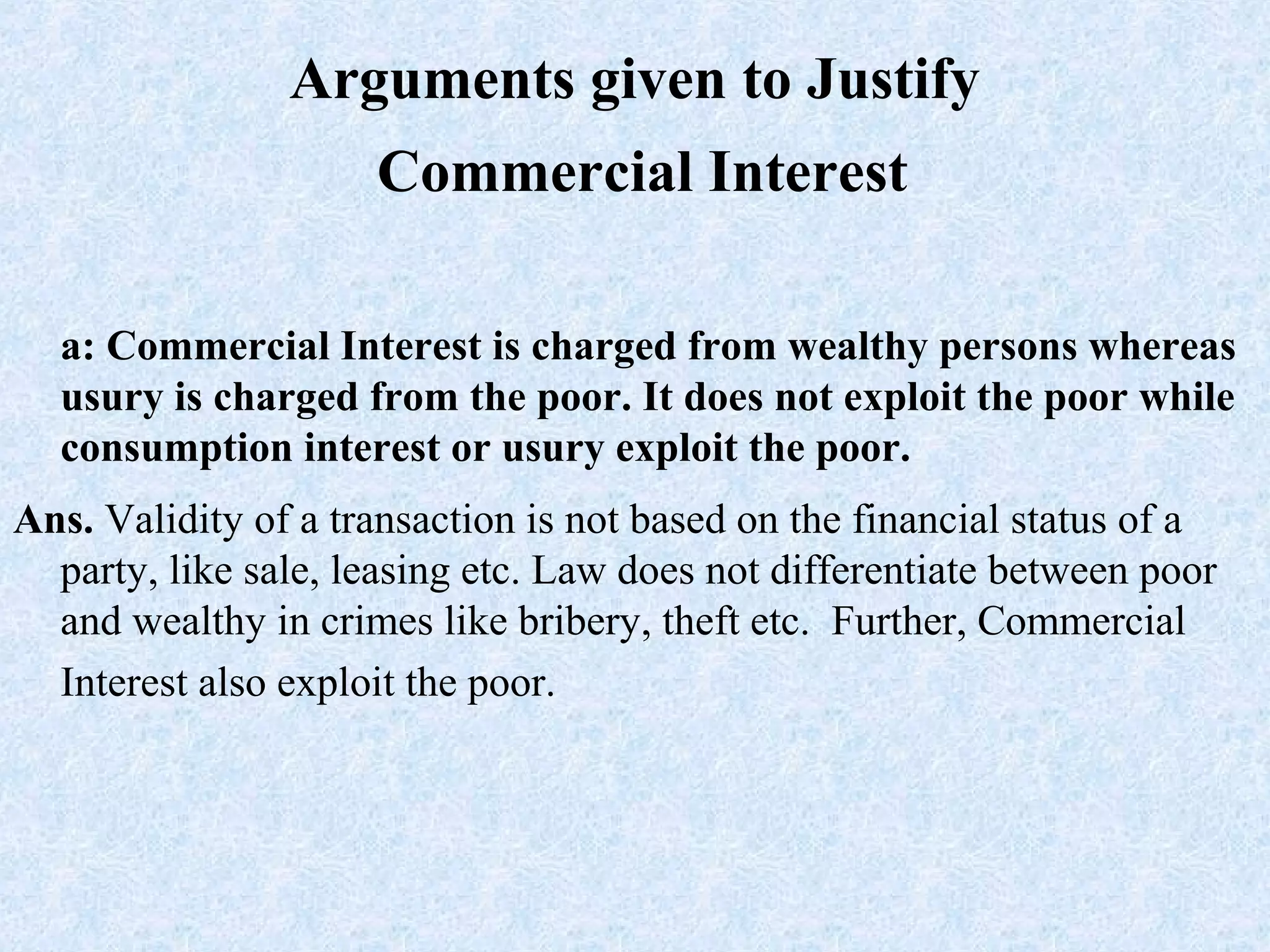 Riba, gharar and qimar | PPT