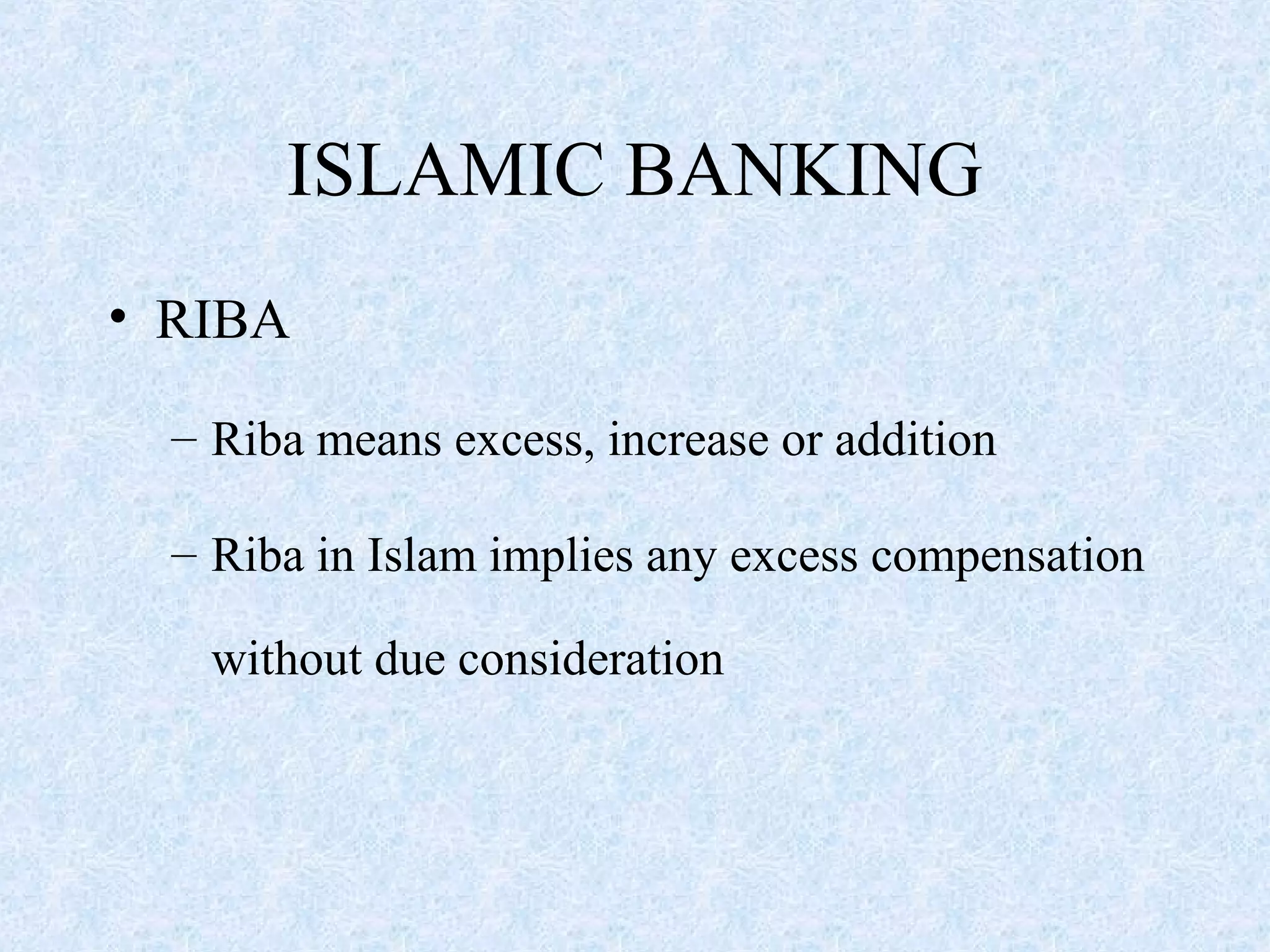 Riba, gharar and qimar | PPT