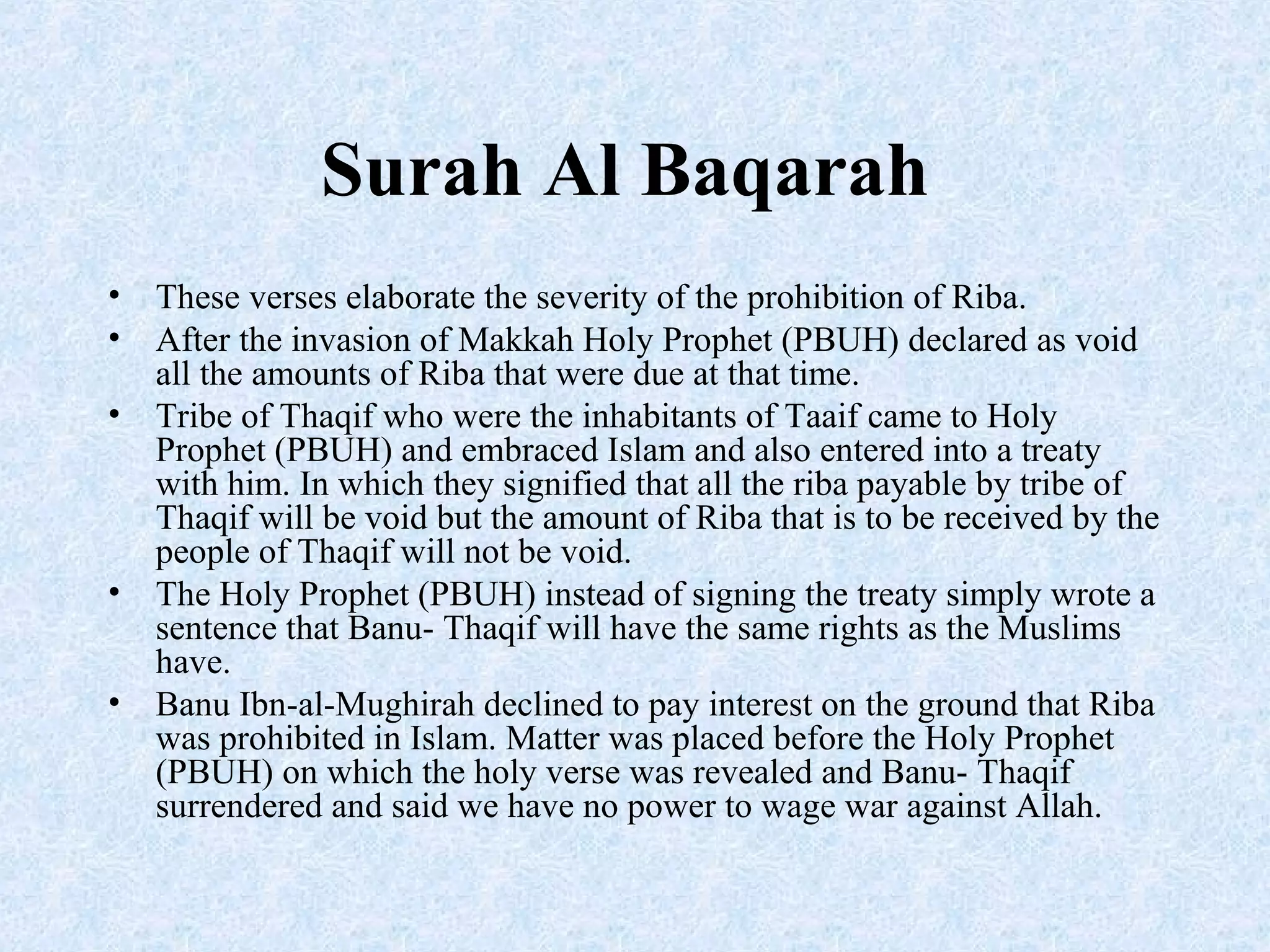 Riba, gharar and qimar | PPT