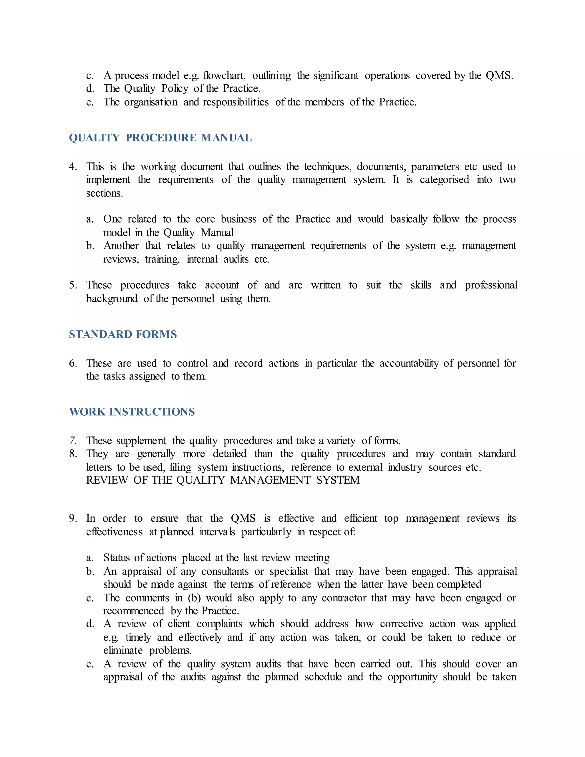 Riba quality management toolkit | PDF